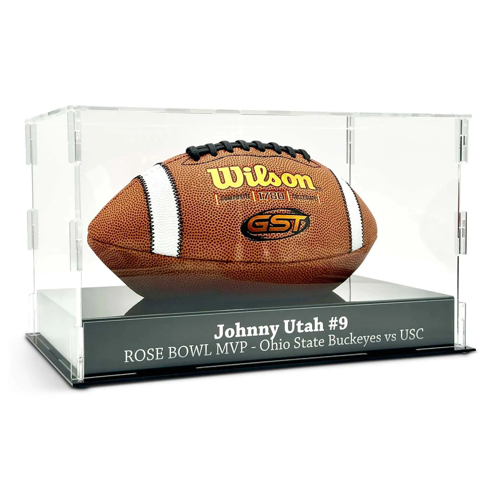 Acrylic Football Display Case - FantasyJocks
