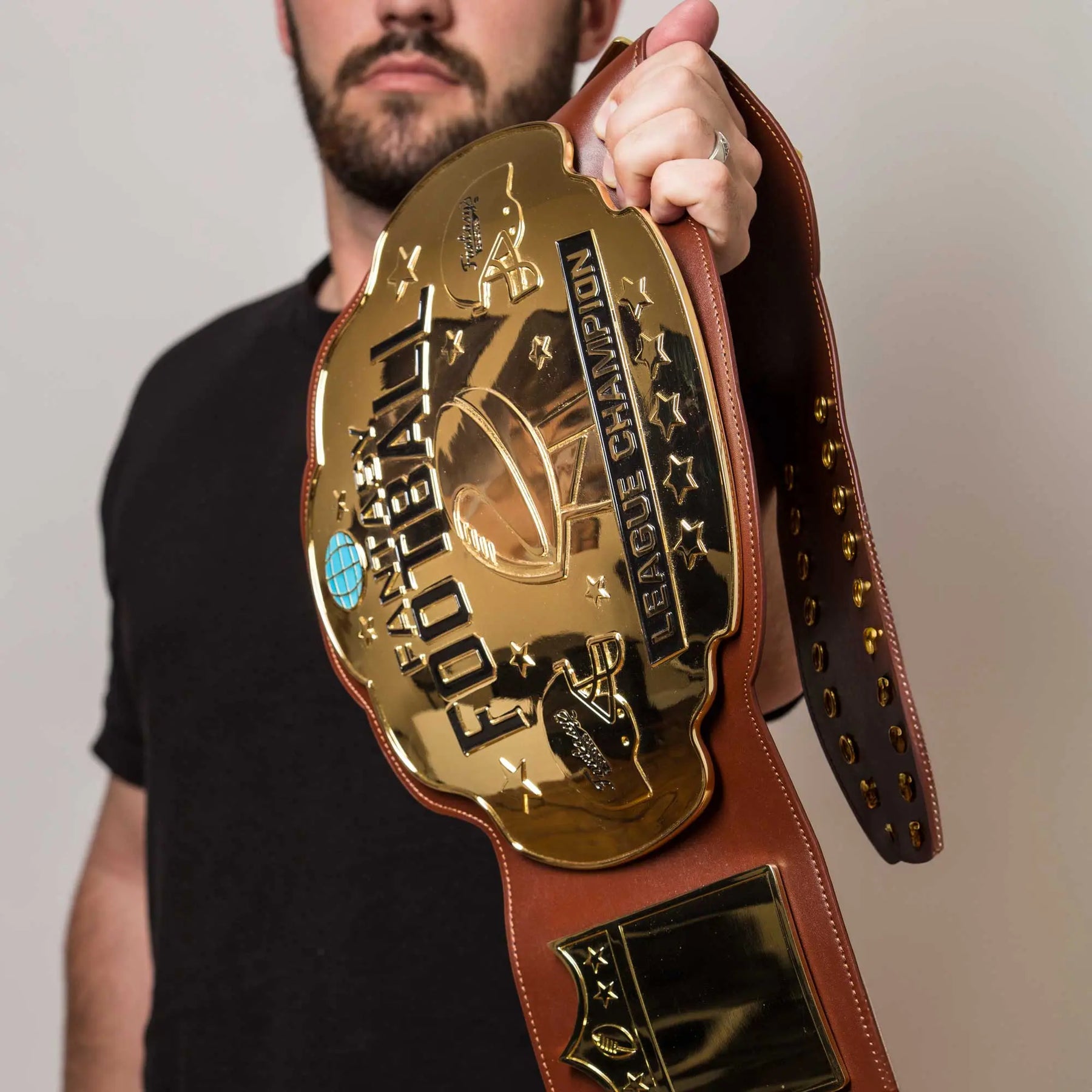 Fantasy Football Belt "Brown Bomber" - FantasyJocks