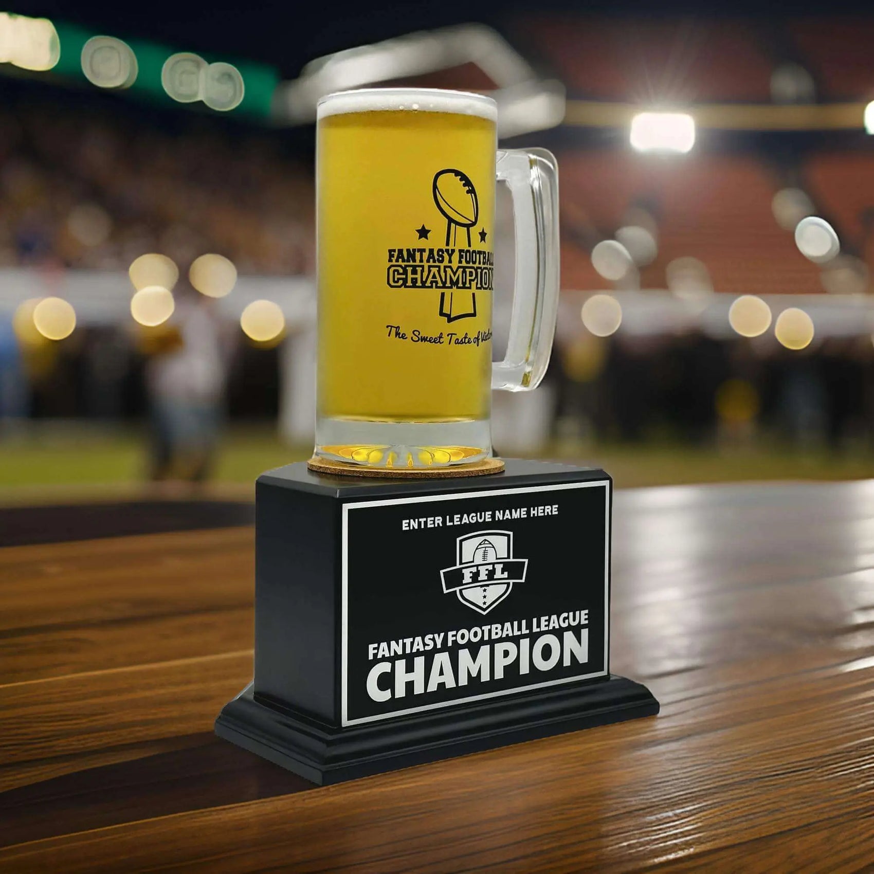 "Mug of Masters" Fantasy Football Trophy - 25 Year Perpetual