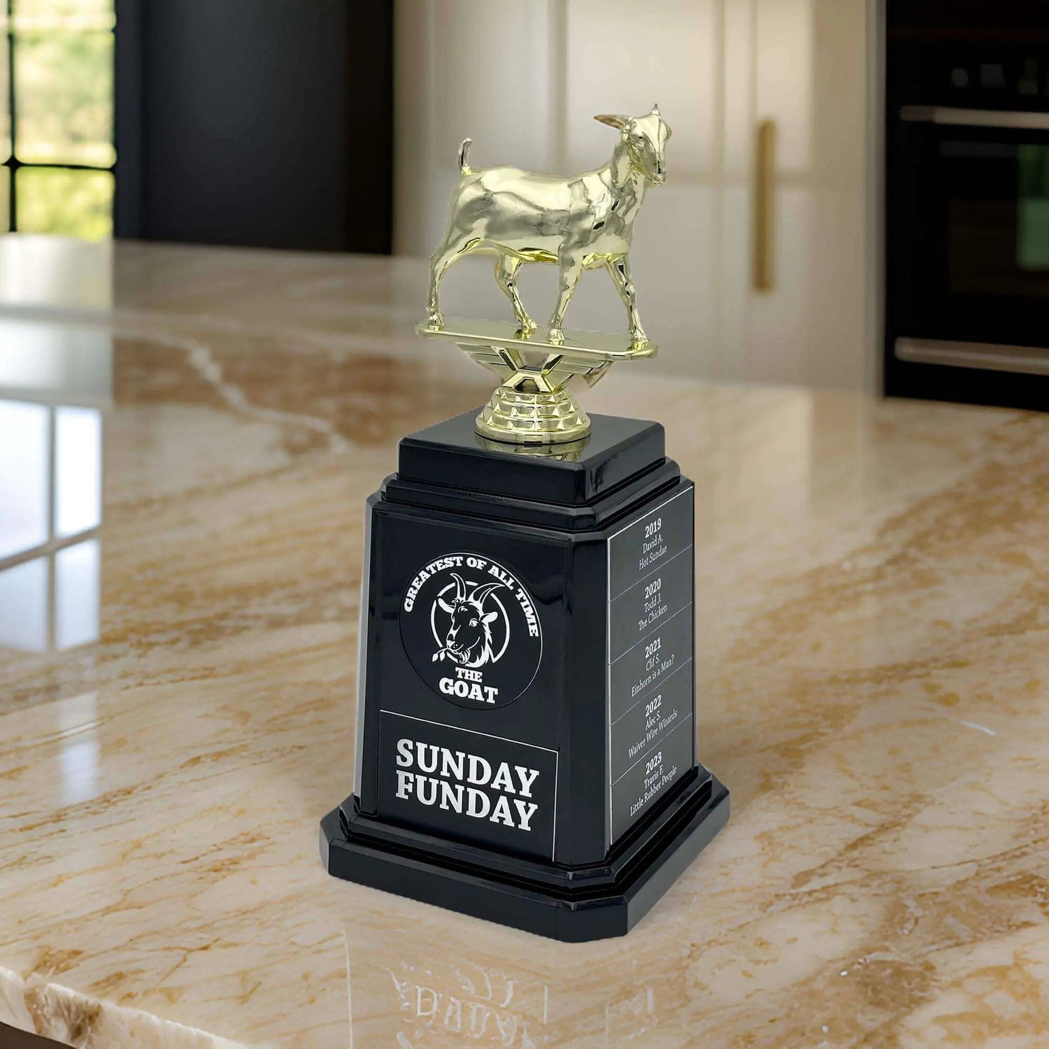 The GOAT Perpetual Trophy - FantasyJocks