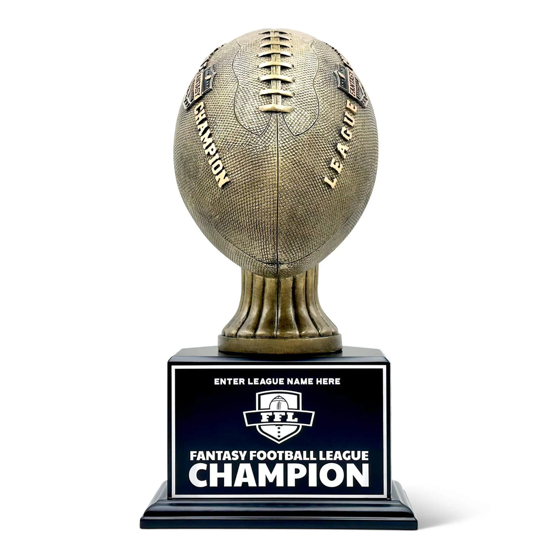 Fantasy Football Golden Trophy - 25 Year Perpetual - FantasyJocks
