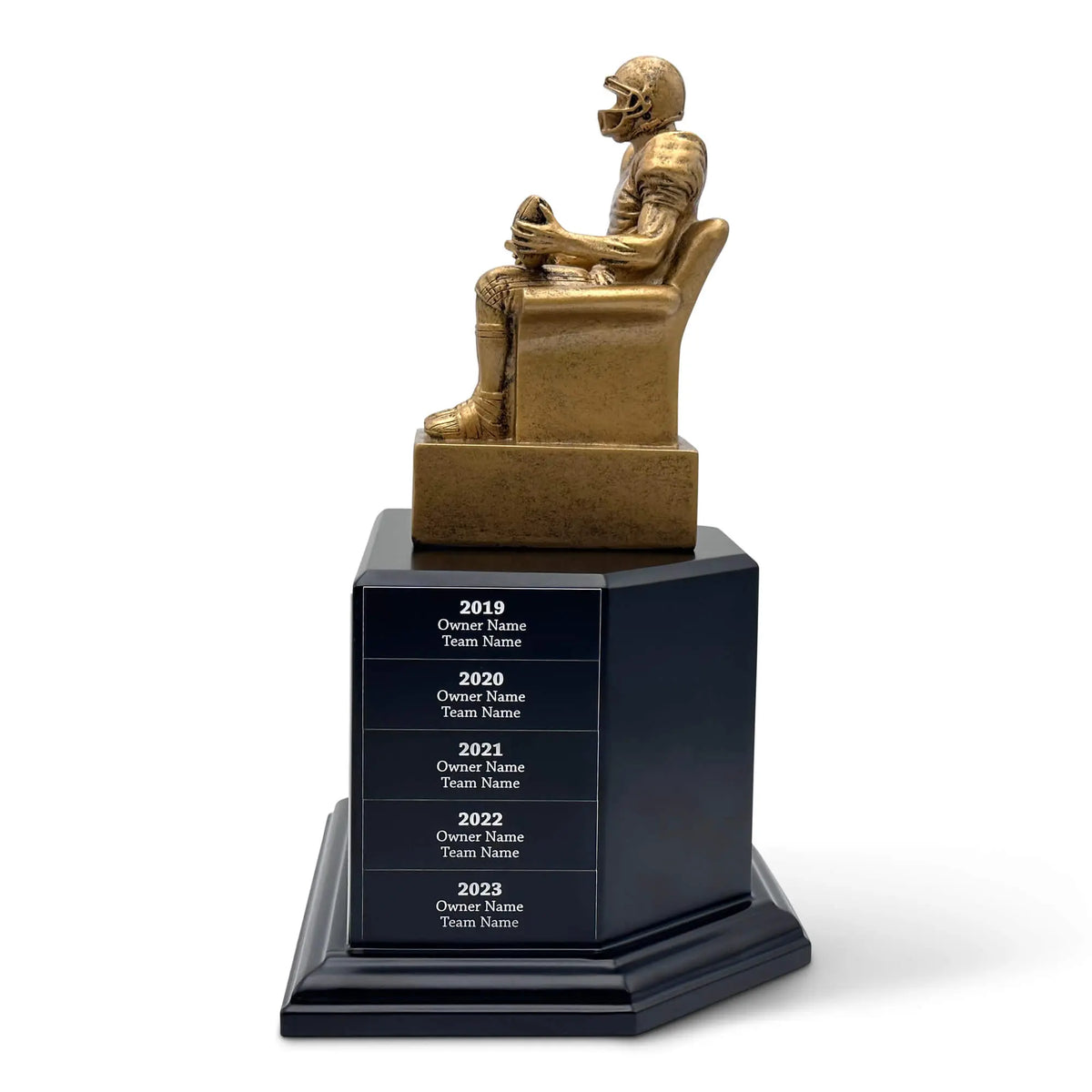 Golden Armchair Trophy - 25 Year Perpetual - FantasyJocks