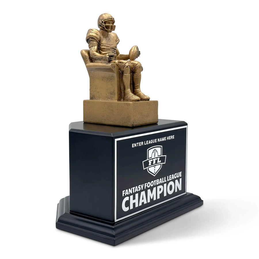 Golden Armchair Trophy - 25 Year Perpetual - FantasyJocks