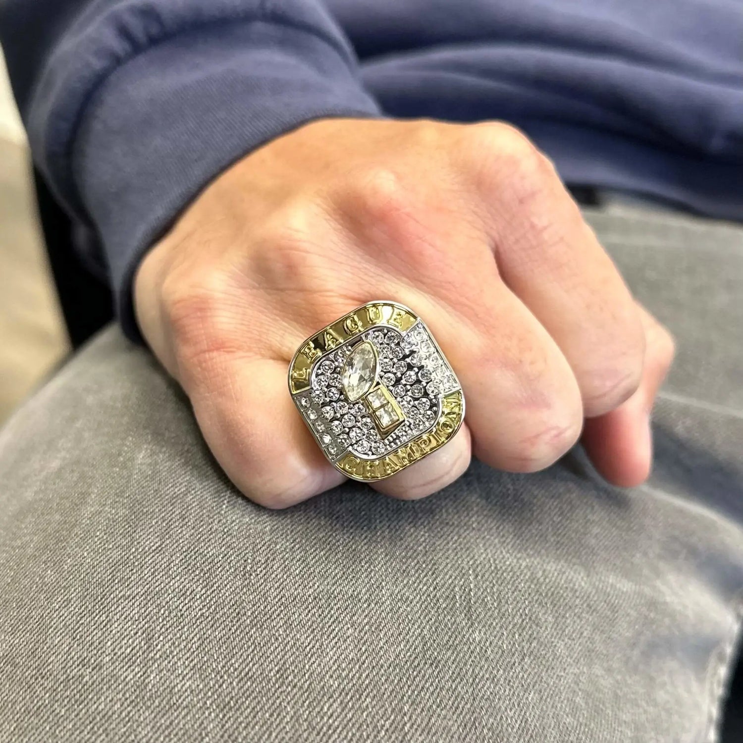 "The G.O.A.T" Fantasy Football Ring - FantasyJocks