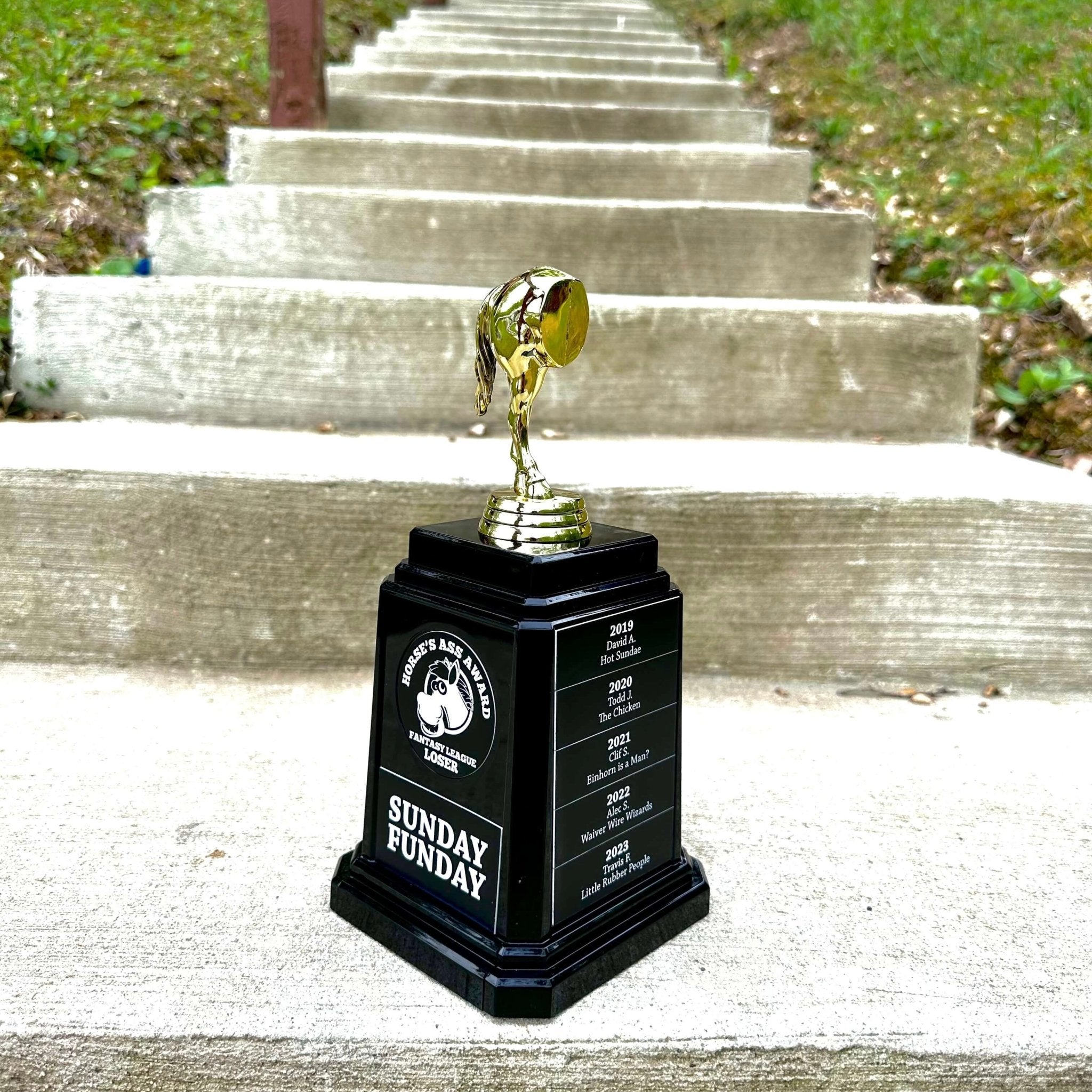 Fantasy Football Trophy Last Place