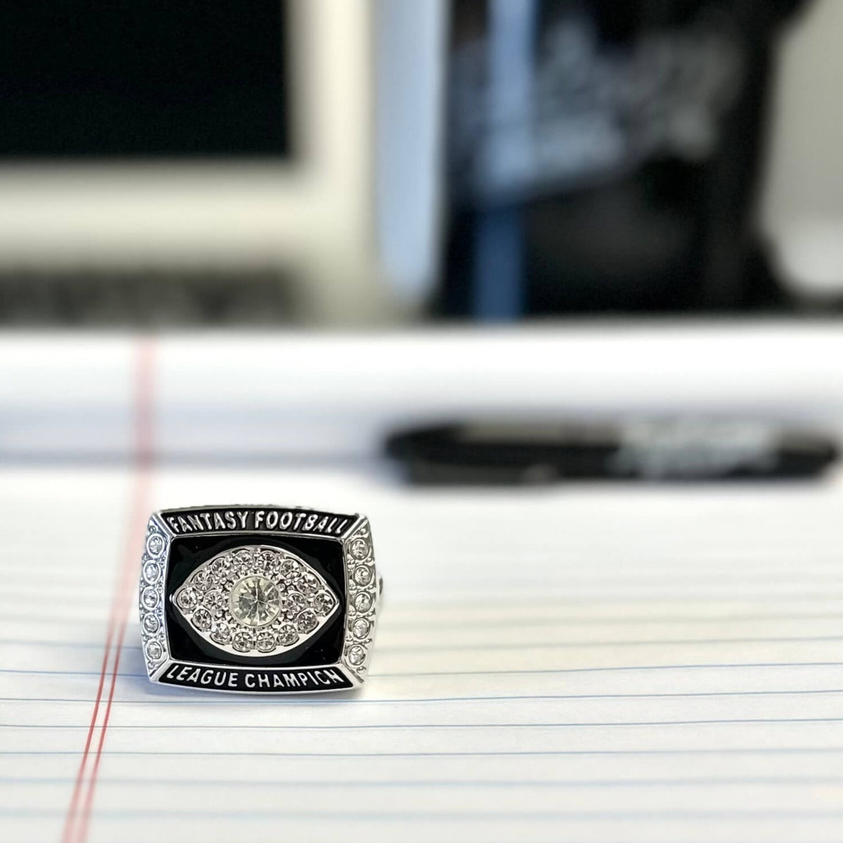 "The Ringer" Fantasy Football Championship Ring | FANTASYJOCKS